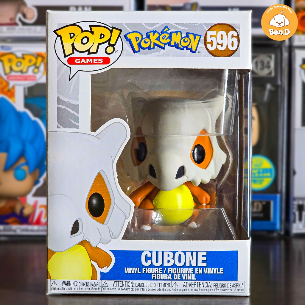 Mô hình Funko POP! Games: Pokemon - Cubone #596 | Shopee Việt Nam