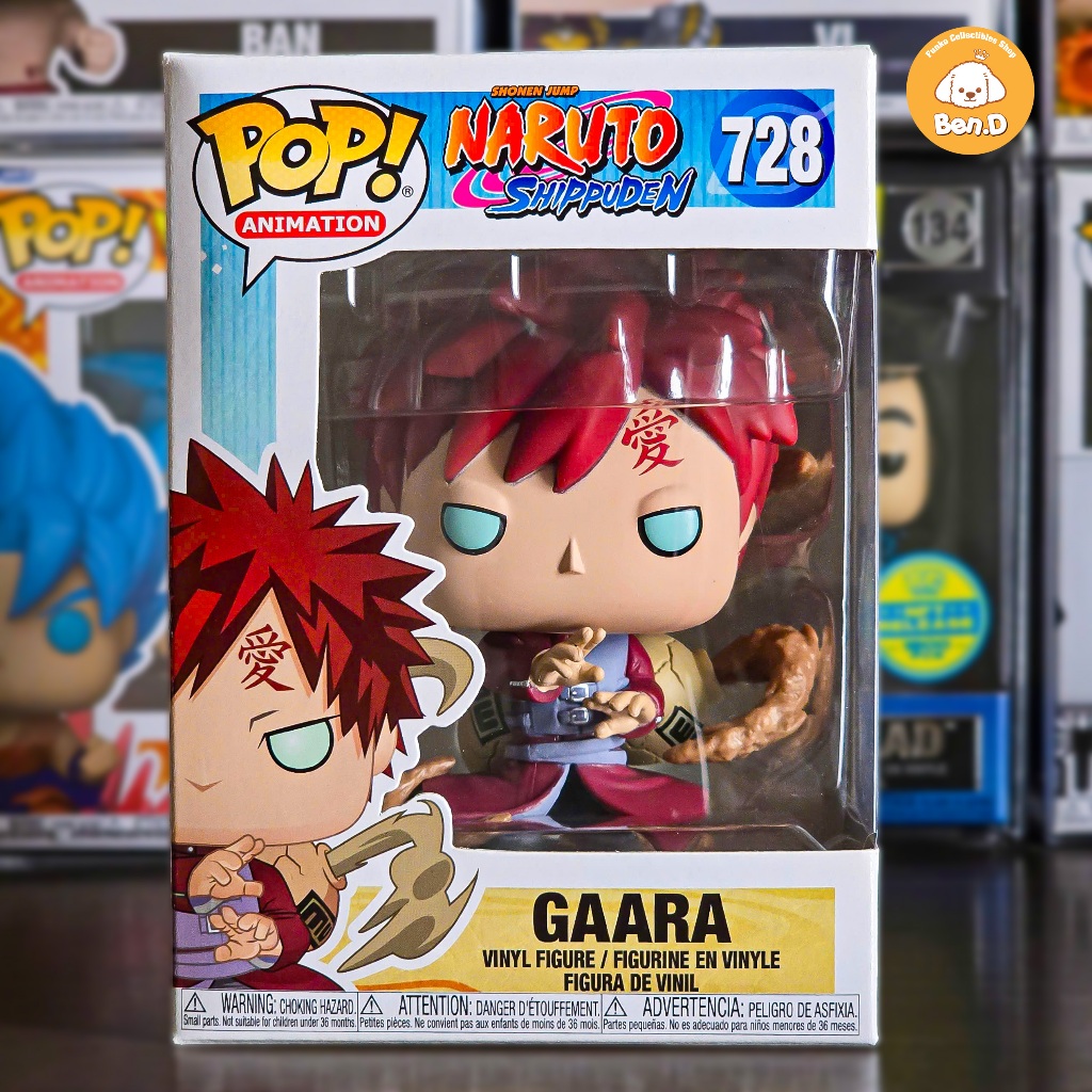 Mô hình Funko POP! Animation: Naruto Shippuden - Gaara #728 | Shopee ...