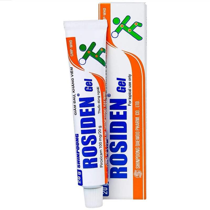 Gel Rosiden Deawoo hỗ trợ giảm đau nhức (20g) | Shopee Việt Nam