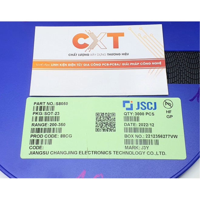 S8050 J3Y MBT8050LT1G NPN Transistor 0.5A 40V SOT-23 (10c) | Shopee Việt Nam