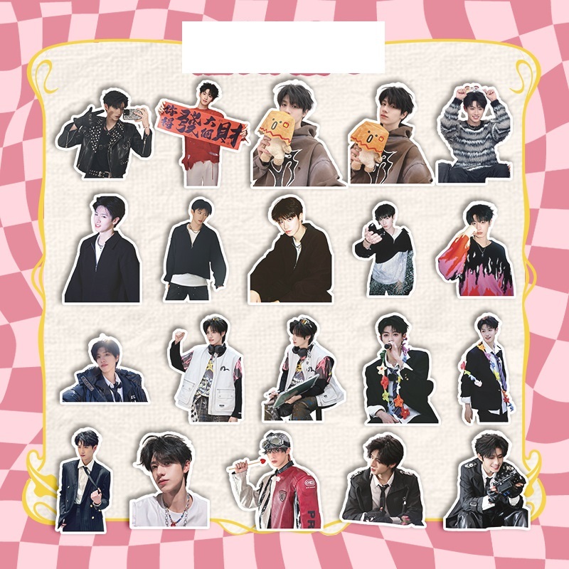 New Set 40 hình dán Chu Chí hâm / TF Gia Tộc chống thống nước stickers ...