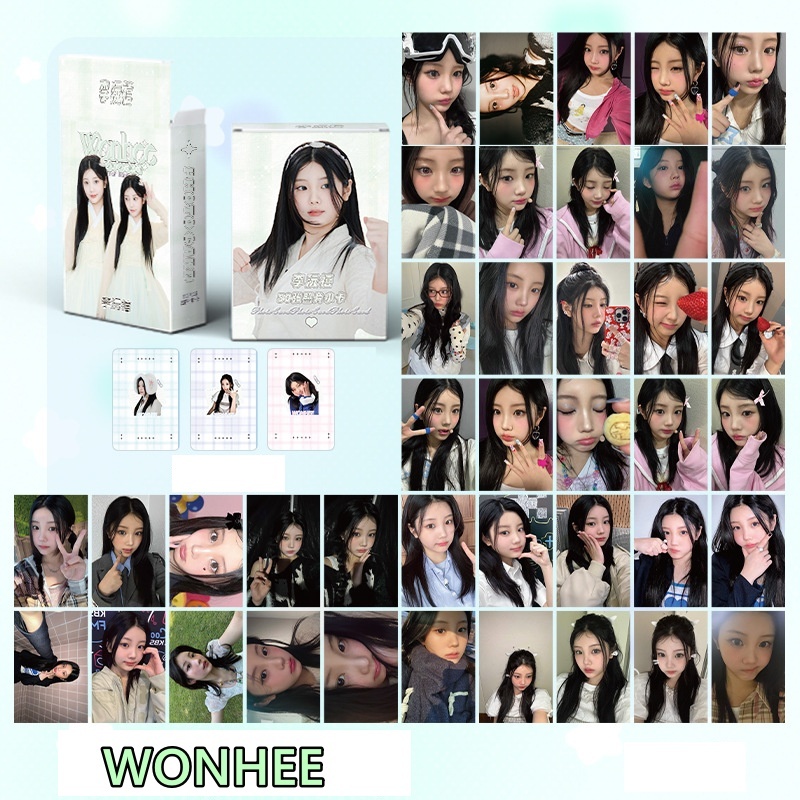 Set 50 photo card unoff Hologram ILLIT WONHEE 2025 | Shopee Việt Nam