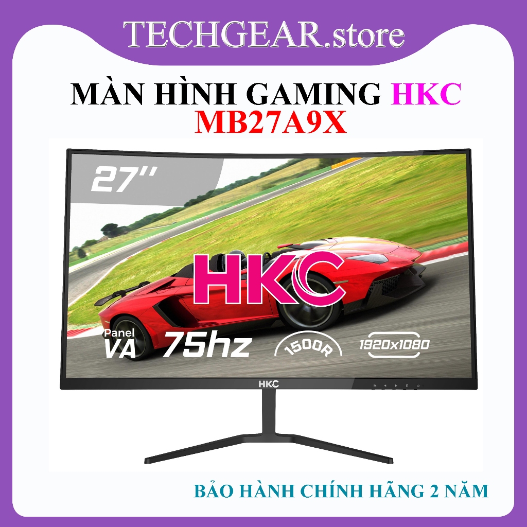 Màn Hình Cong HKC 27 inch - HKC M27A9X 27Inch Full HD (Hàng Chính Hãng) | Shopee Việt Nam