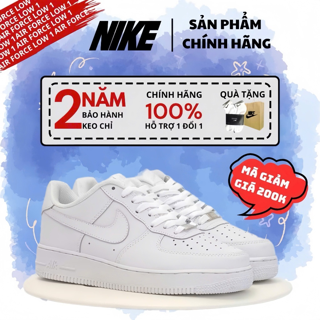 [GENZ SNEAKER] Giày thể thao kiểu dáng Nike Air Force 1 Low – Sneaker ...