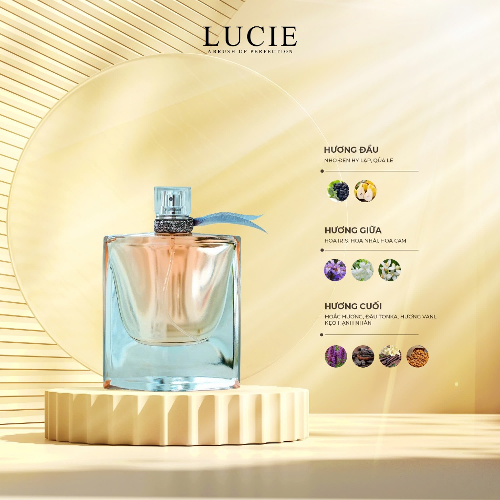 Nước hoa nữ LUCIE Angelie 75ml, hương thơm nhẹ nhàng, tinh tế, lưu ...