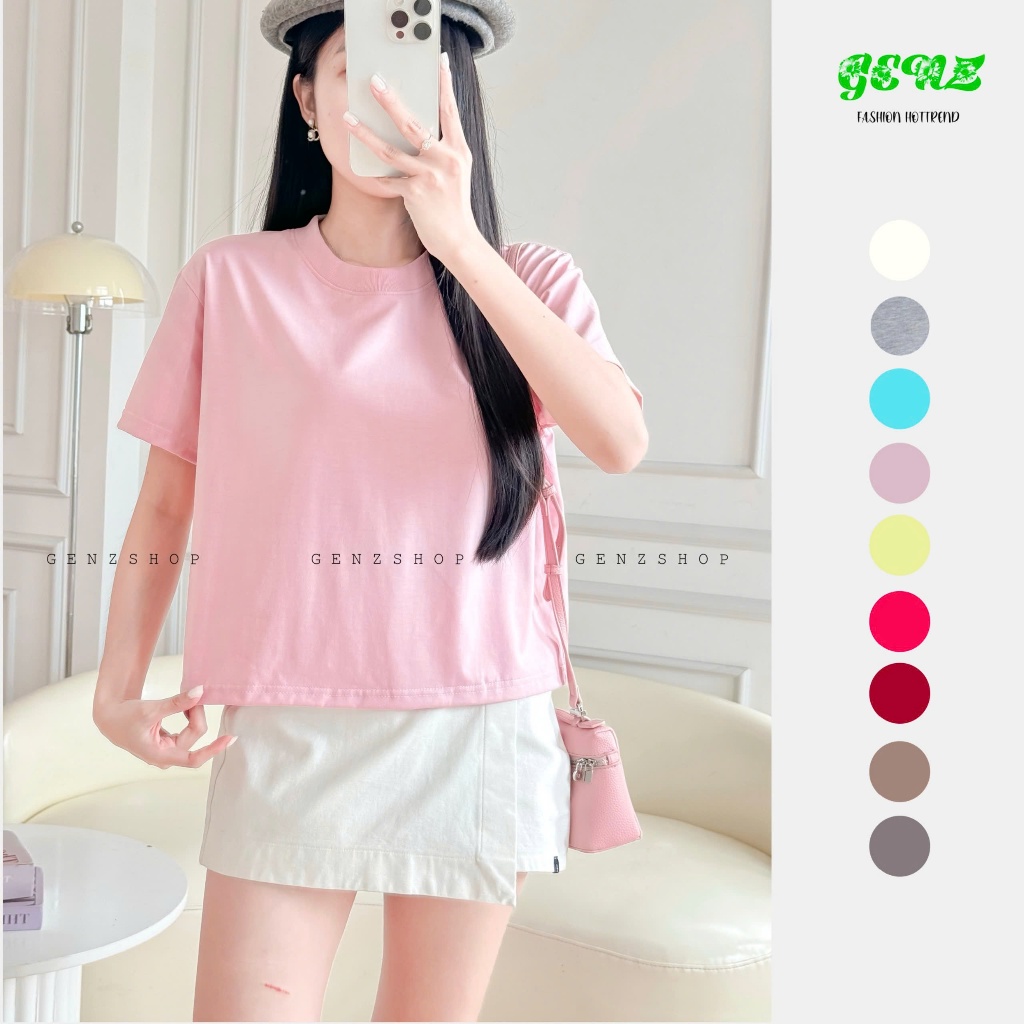 ÁO THUN CRT BOXY FORM RỘNG DÁNG LỠ DỄ PHỐI ĐỒ BST2025 | Shopee Việt Nam