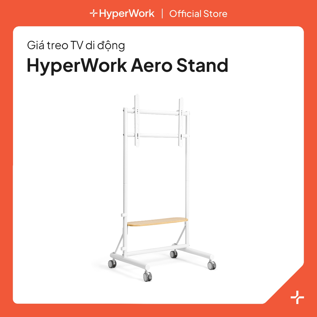 Giá treo TV di động HyperWork Aero Stand | TVC02 | Shopee Việt Nam