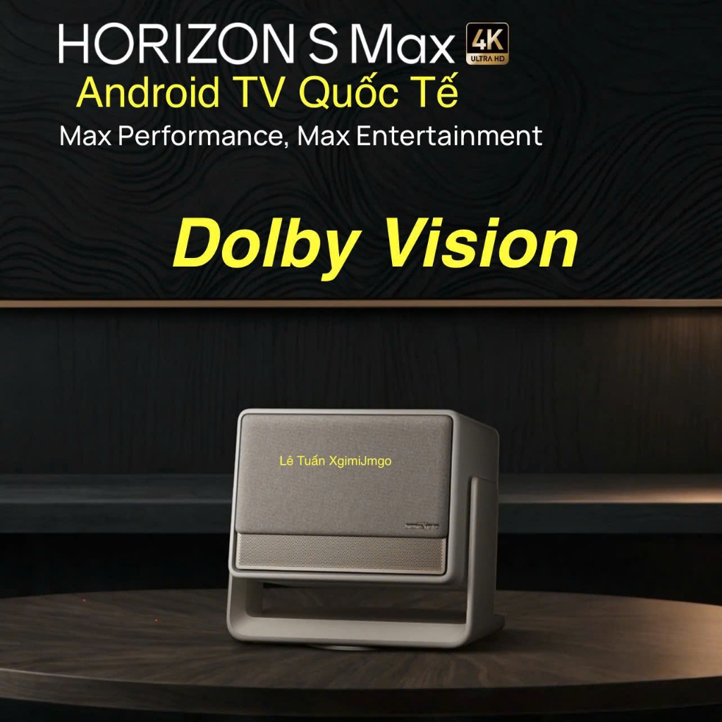 Máy Chiếu Xgimi Horizon S Max Quốc Tế Android TV, Dolby Vision, Imax ...