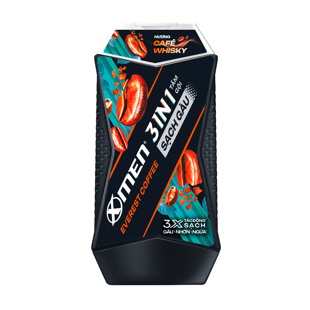 [Hàng tặng không bán] Tắm Gội Sạch Gàu 3in1 Xmen Everest Coffee 150g ...
