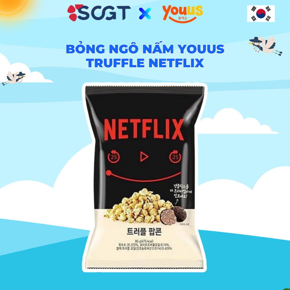 Bỏng Ngô Nấm Youus Truffle – Truffle Popcorn Netflix | Shopee Việt Nam