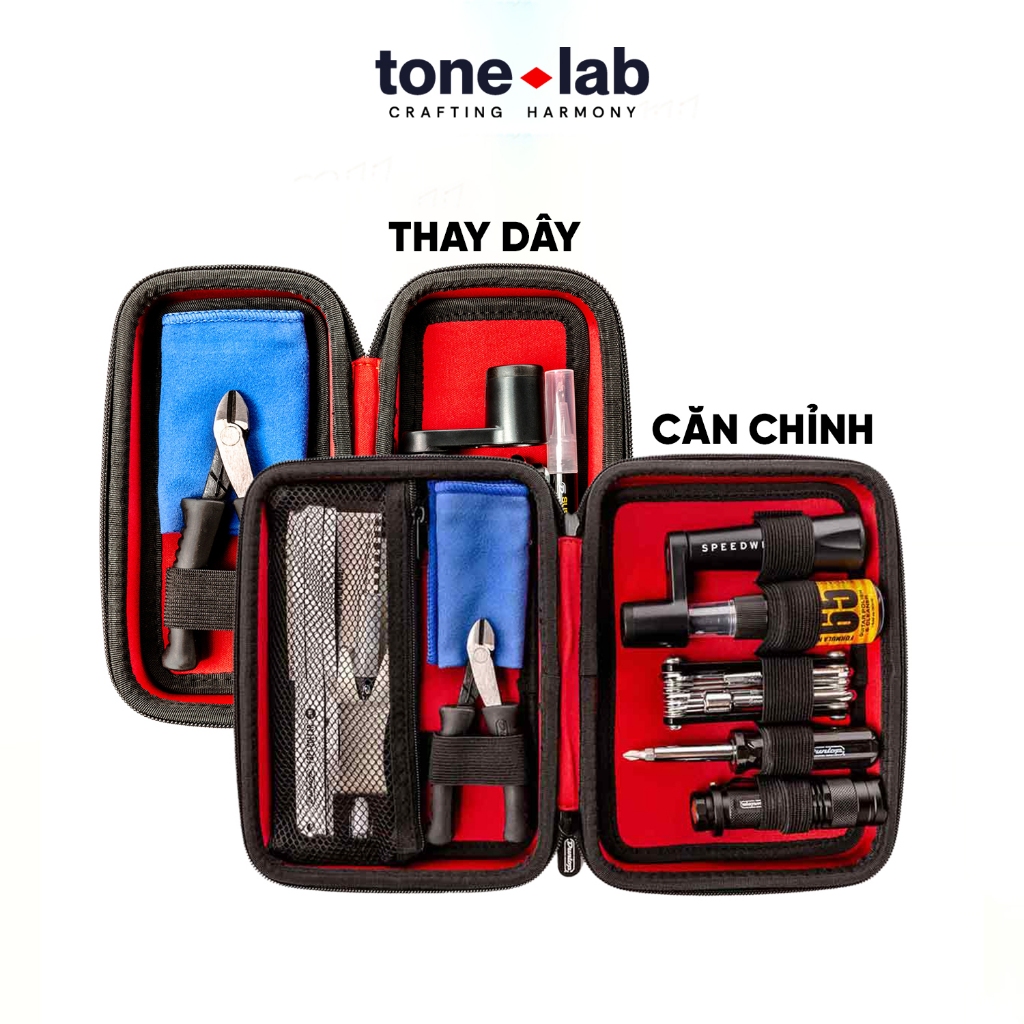 [Tone Lab] [HCM] Bộ tool căn chỉnh/thay dây cho đàn Guitar, Bass Jim ...