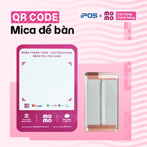 [Chính hãng] QR CODE MICA - Mã thanh toán để quầy, để bàn. Thanh toán ...