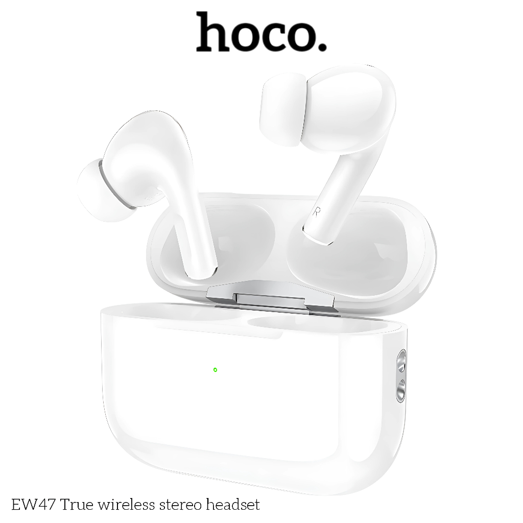 Tai Nghe Bluetooth Hoco EW47 TWS 5.3 Có Mic Đàm Thoại, Nghe Nhạc Bass Hay 7h, Đệm Tai Êm Ái ...