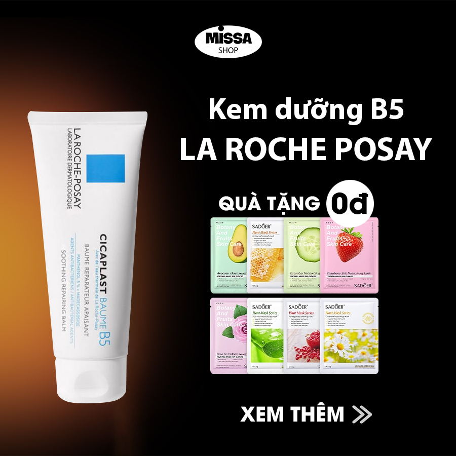 Kem Dưỡng B5 La Roche Posay 40ml, Cấp Ẩm Phục Hồi Tái Tạo Làm Dịu Rose ...