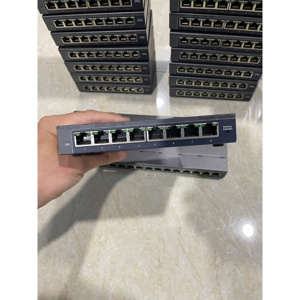 Switsh Netgear GS108ev3 8 cổng 1Gbs có quản lý | Shopee Việt Nam