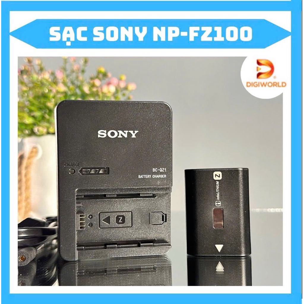Sạc pin Sony FZ100 tương thích cho máy ảnh Sony A9, Sony A7 Mark III ...