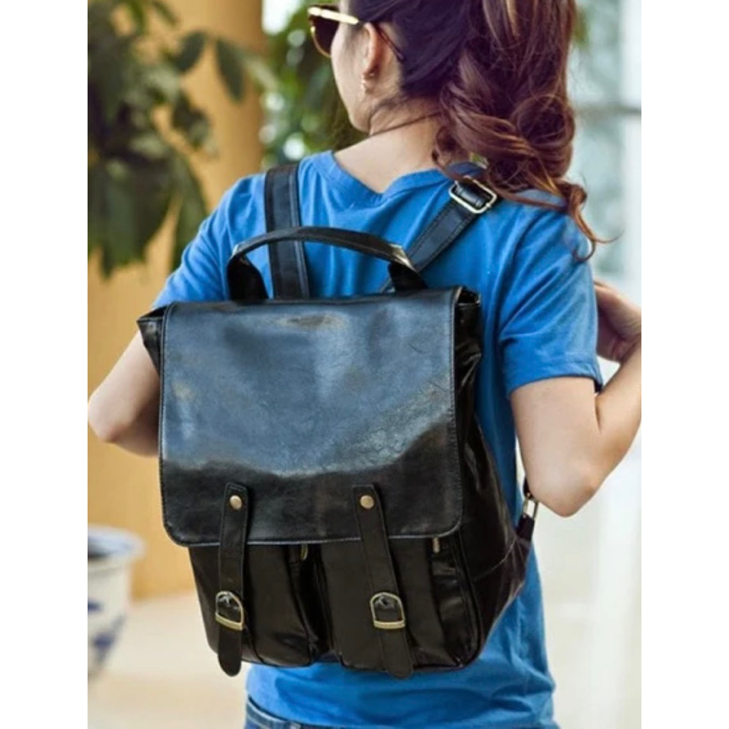 Balo nan da thật 2hand | Shopee Việt Nam