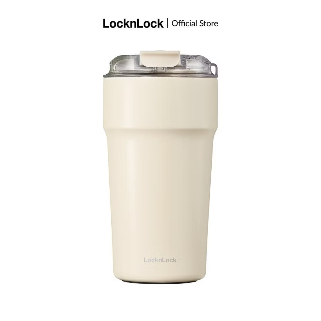 Ly Giữ Nhiệt Lòng Phủ Sứ LocknLock 500ml – Metro Cafe Tumbler LHC4357 ...