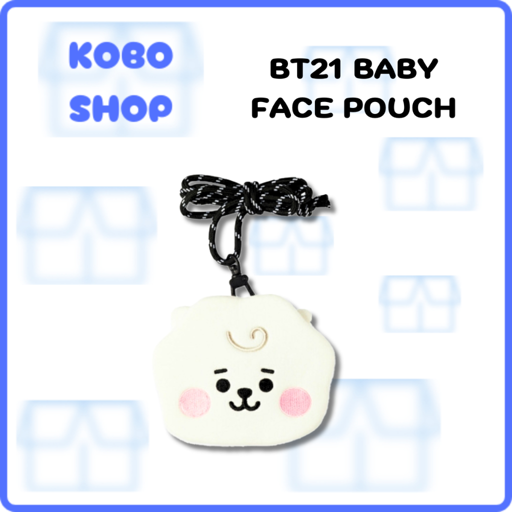 Túi/ví nhỏ BT21 BABY RJ FACE POUCH | Shopee Việt Nam