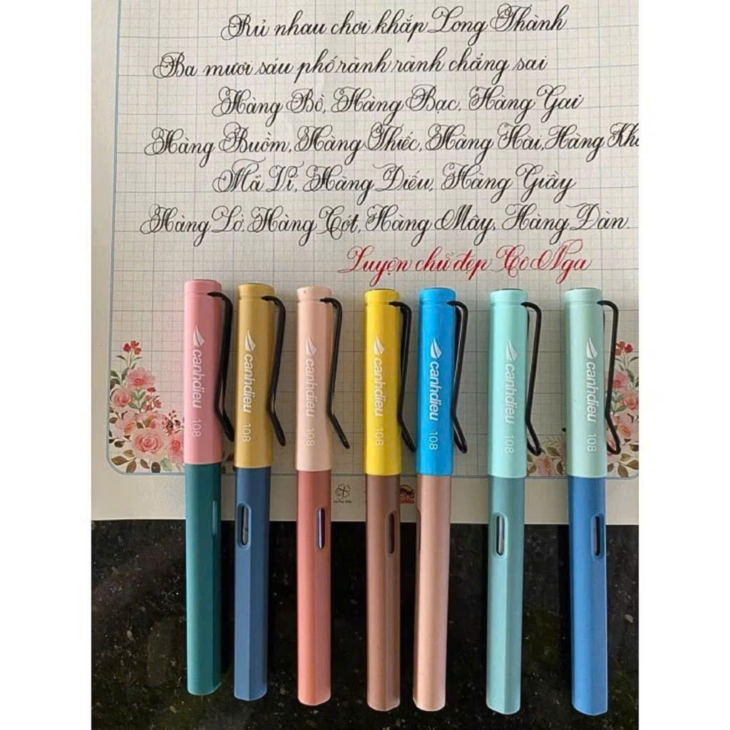 Bút Máy Cánh Diều 108, Ngòi Lá Tre - Bút Máy Luyện Chữ Đẹp | Shopee ...