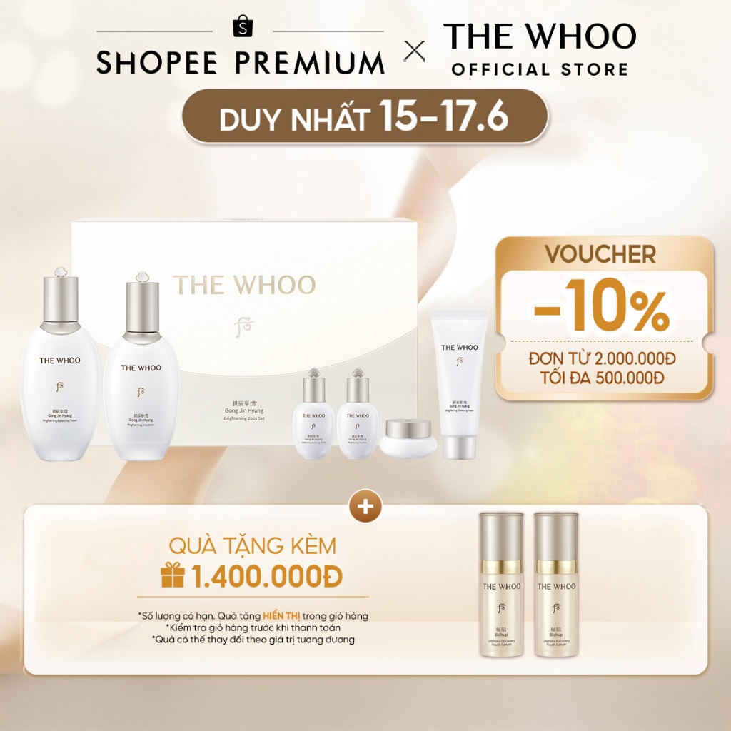 [THE WHOO OFFICIAL] Sữa dưỡng trắng da mặt The history of Whoo ...