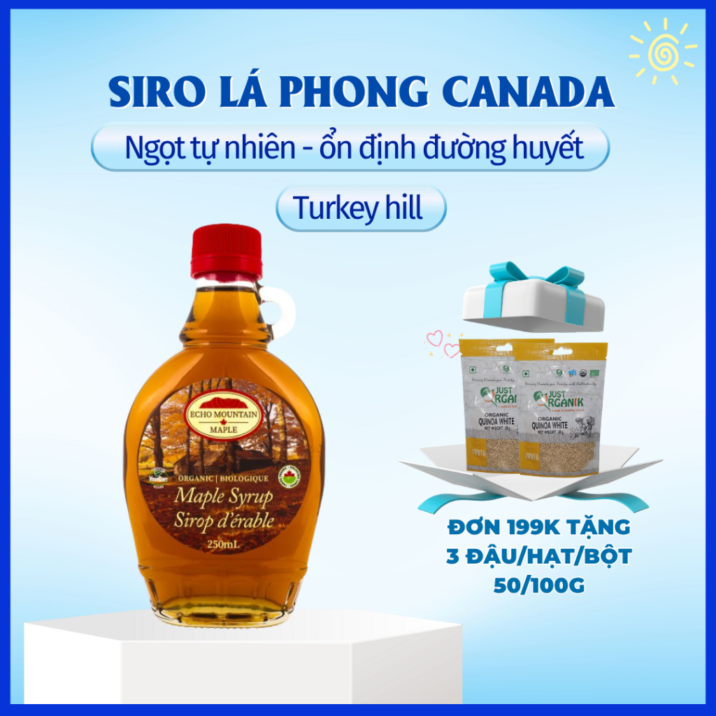 Siro Lá Phong Hữu Cơ Nguyên Chất Turkey Hill Echo Moutain Maple Syrup ...