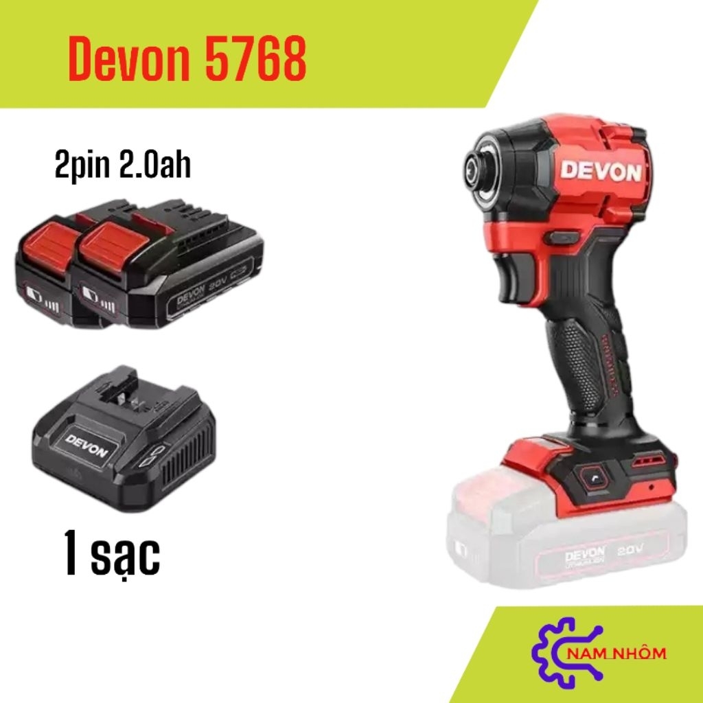 Máy khoan Máy vặn vít Devon 5768-Li-20 ( chính hãng ) | Shopee Việt Nam