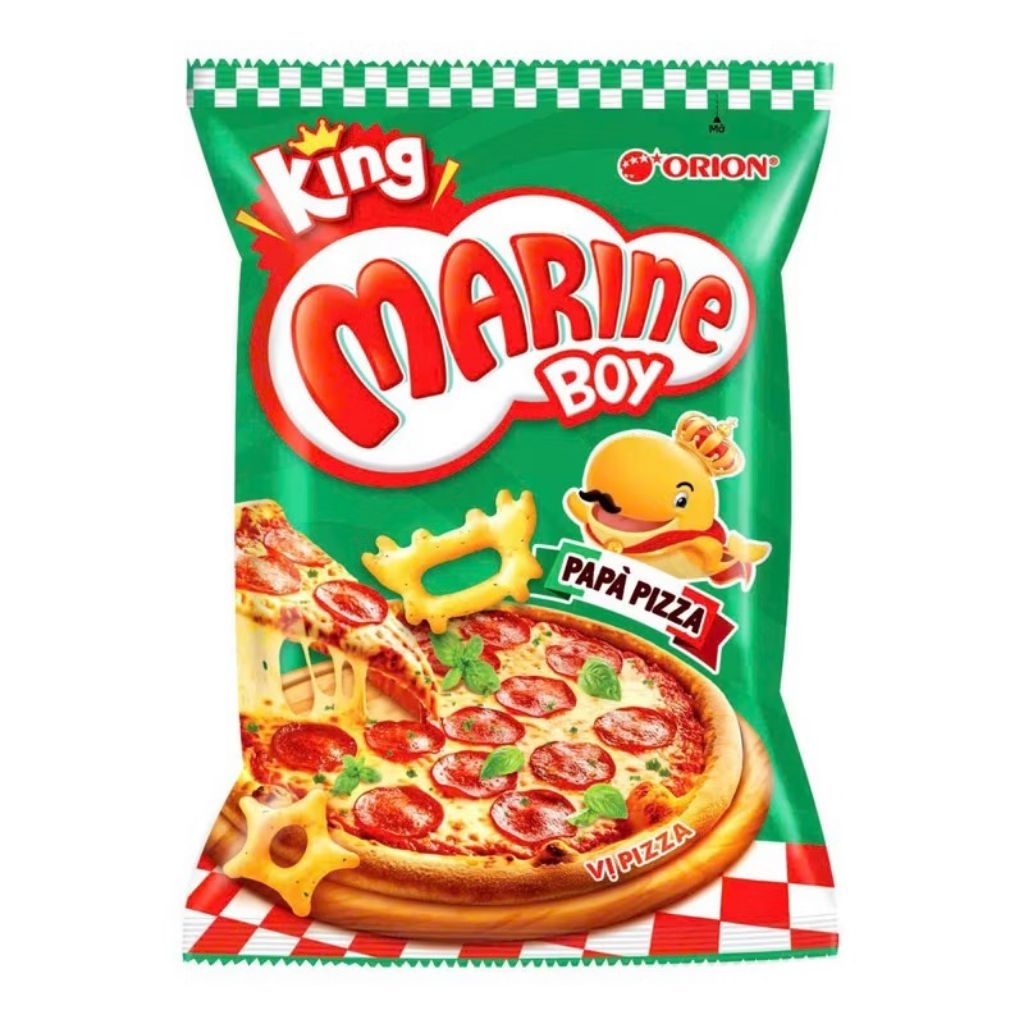 1 thùng = 10 túi bim bim (snack) Marine boy king vị tảo biển nori ...