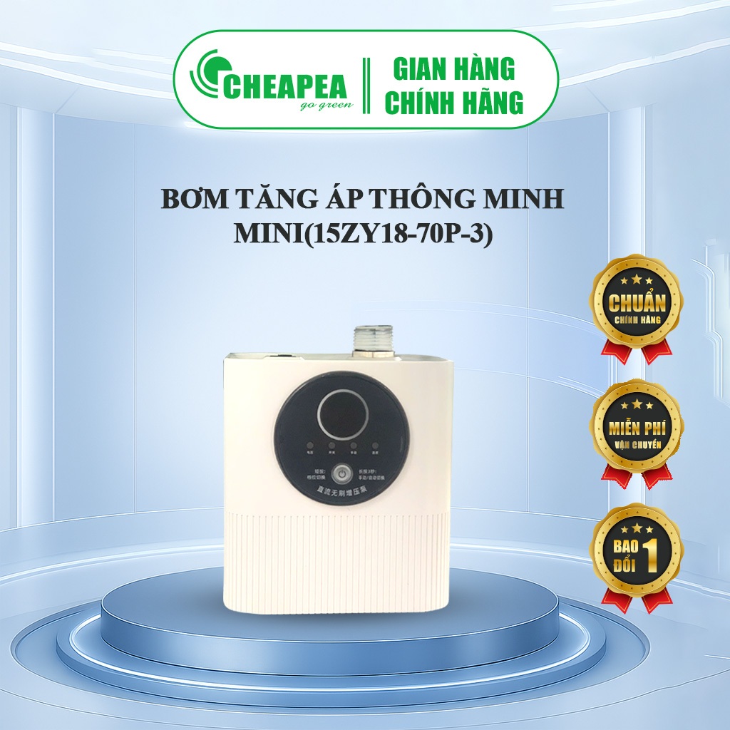 [BẢO HÀNH 24 THÁNG] Bơm tăng áp thông minh mini(15ZY18-70P-3) siêu bền ...