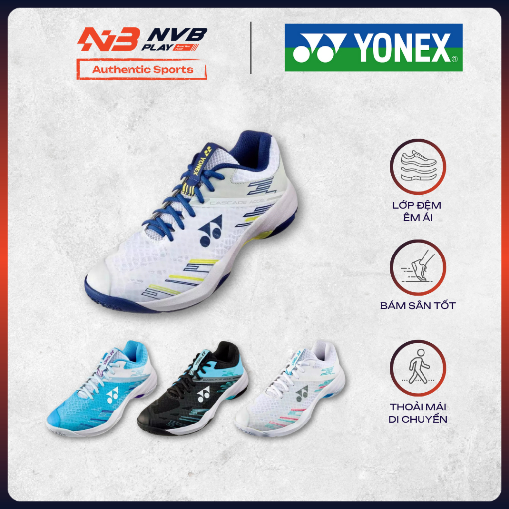 Giày Thể Thao Yonex Cascade Accel - Hàng Chính Hãng | Shopee Việt Nam