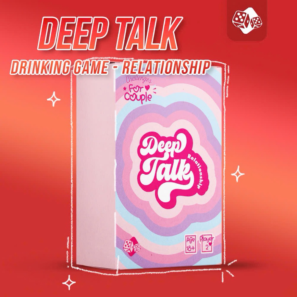 DEEP TALK – DRINKING GAME game bài dành cho hội nhóm, cặp đôi | Shopee ...