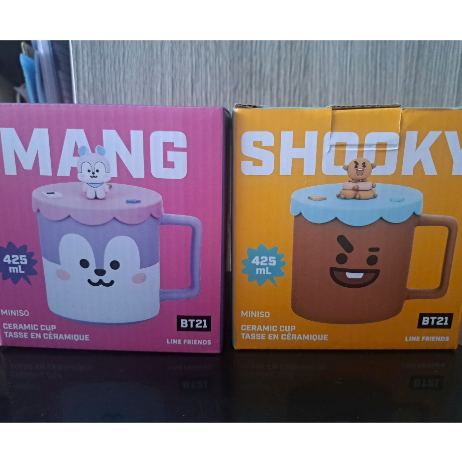 ly sứ BT21 - Mang - Shooky | Shopee Việt Nam