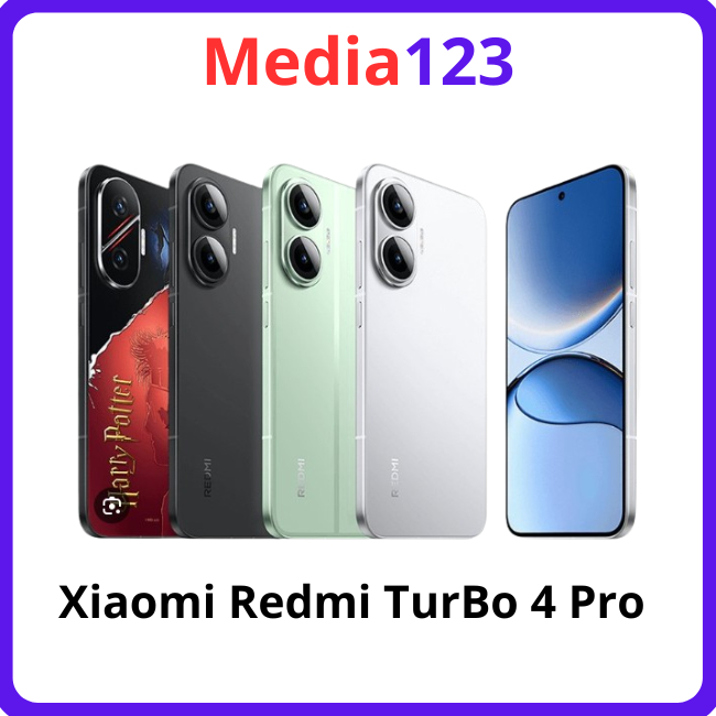 Điện thoại Xiaomi REDMI Turbo 4 Pro 5G /Snapdragon 8s Gen 4 - Pin 7550mAh/ MÁY MỚI FULL BOX ...