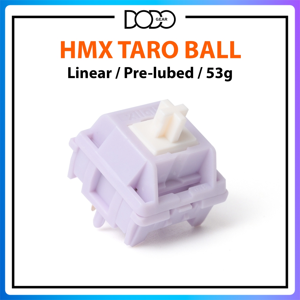 Switch HMX Taro Ball 5 PIN Linear 53g công tắc bàn phím Switch HMX Taro ...