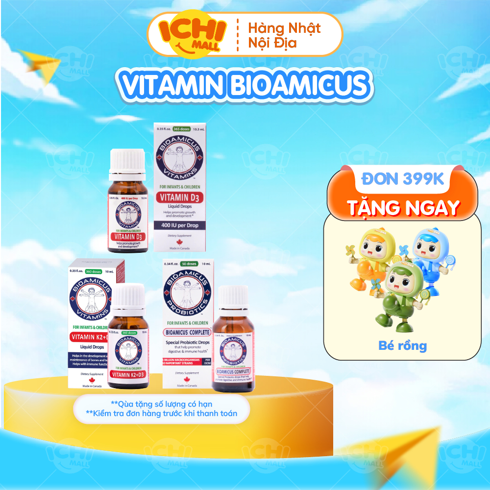 Vitamin D3 BioAmicus/ Vitamin Bioamicus/ Vitamin D3K2-MK7/ Ferrolip ...