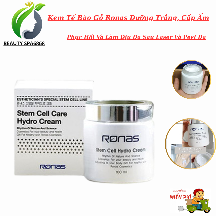 Kem Tế Bào Gốc Ronas-Ronas Stem Cell Hydro Cream 100ml I Kem Dưỡng ...