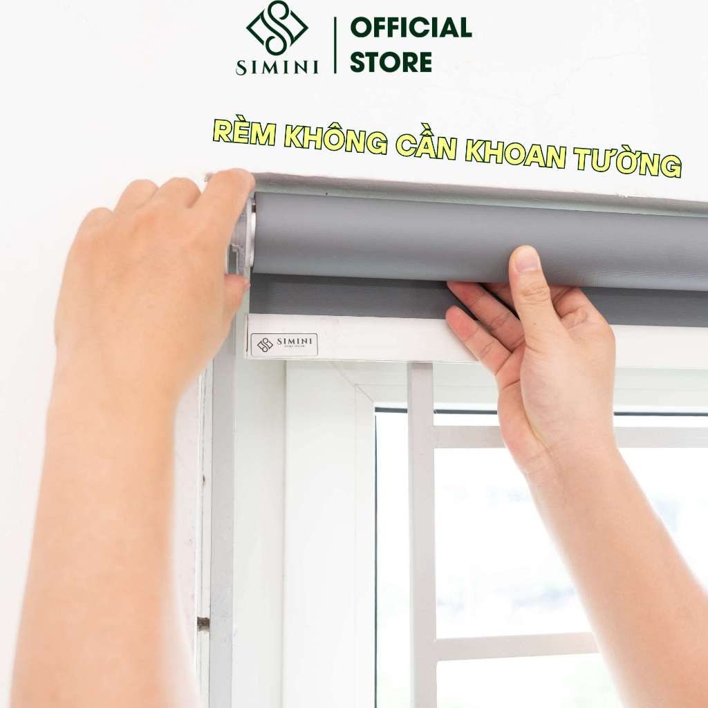 Rèm Cuốn Đặt Theo Yêu Cầu, Rèm Cuốn Không Cần Khoan, Rèm Che Cửa Sổ ...