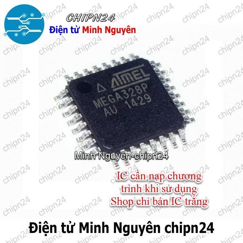 [1 con] (SOP) IC Dán ATmega328P-AU TQFP-32 (SMD) (ATmega328) | Shopee ...