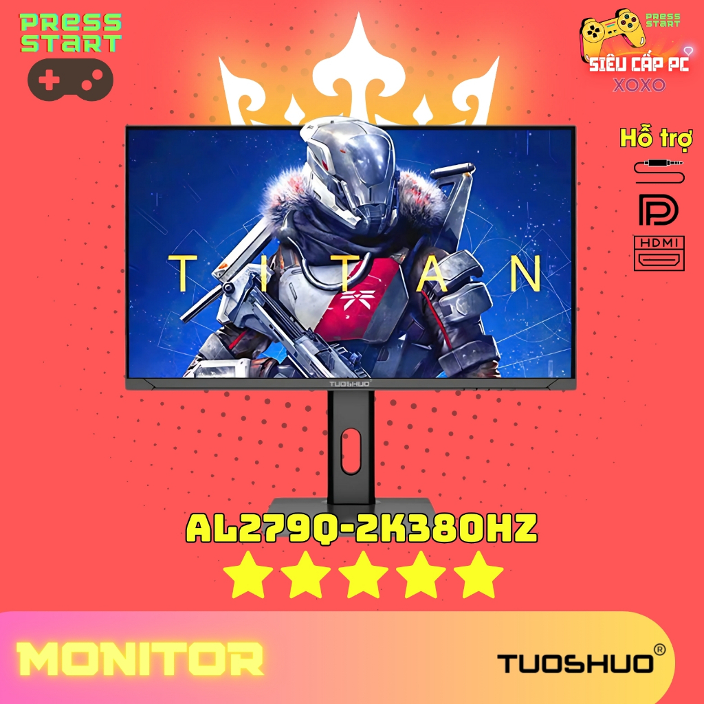 Màn hình Gaming TuoShuo AL279Qs 2K 27 inch Ultra Fast-IPS 380Hz HDR400 ...