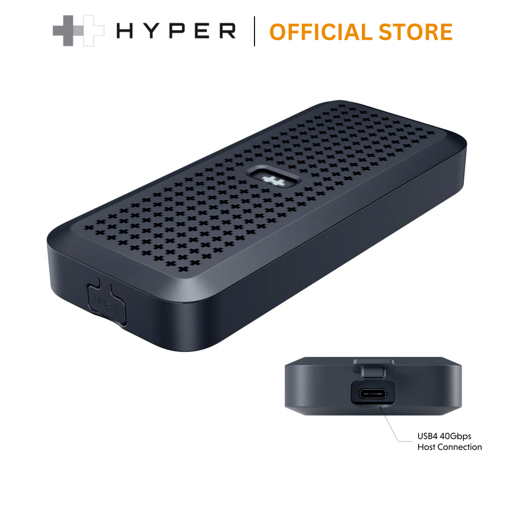 Box ổ cứng SSD HyperDrive Next USB4 NVME Enclosure HD5001GL bền bỉ, tốc ...