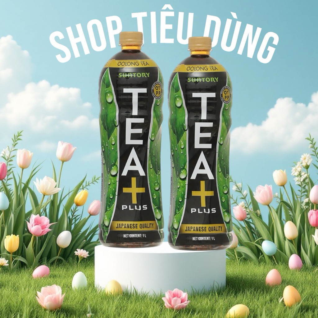 Trà OLong Tea Plus Lốc 6 Chai X 1 Lít | Shopee Việt Nam