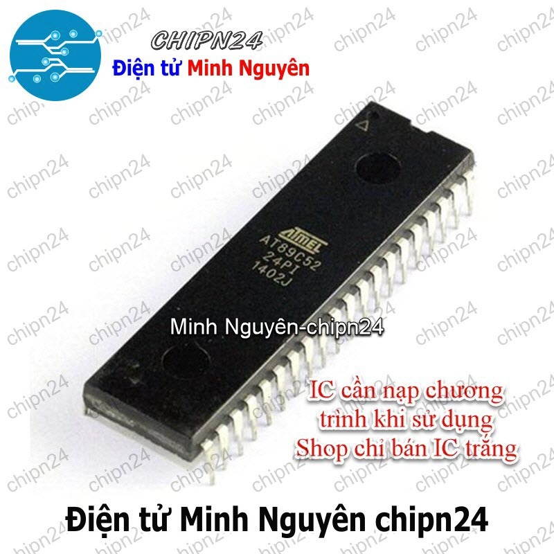 [1 con] (DIP) IC AT89C52 DIP-40 (89C52) | Shopee Việt Nam