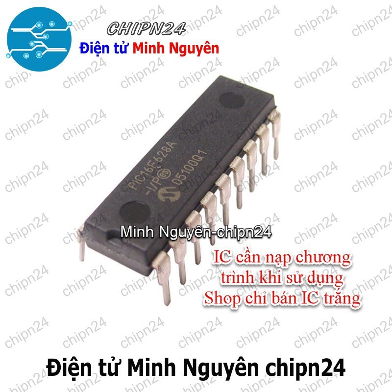 [1 con] (DIP) IC PIC16F628A-I/P DIP-18 (PIC 16F628A-I/P PIC16F628A ...