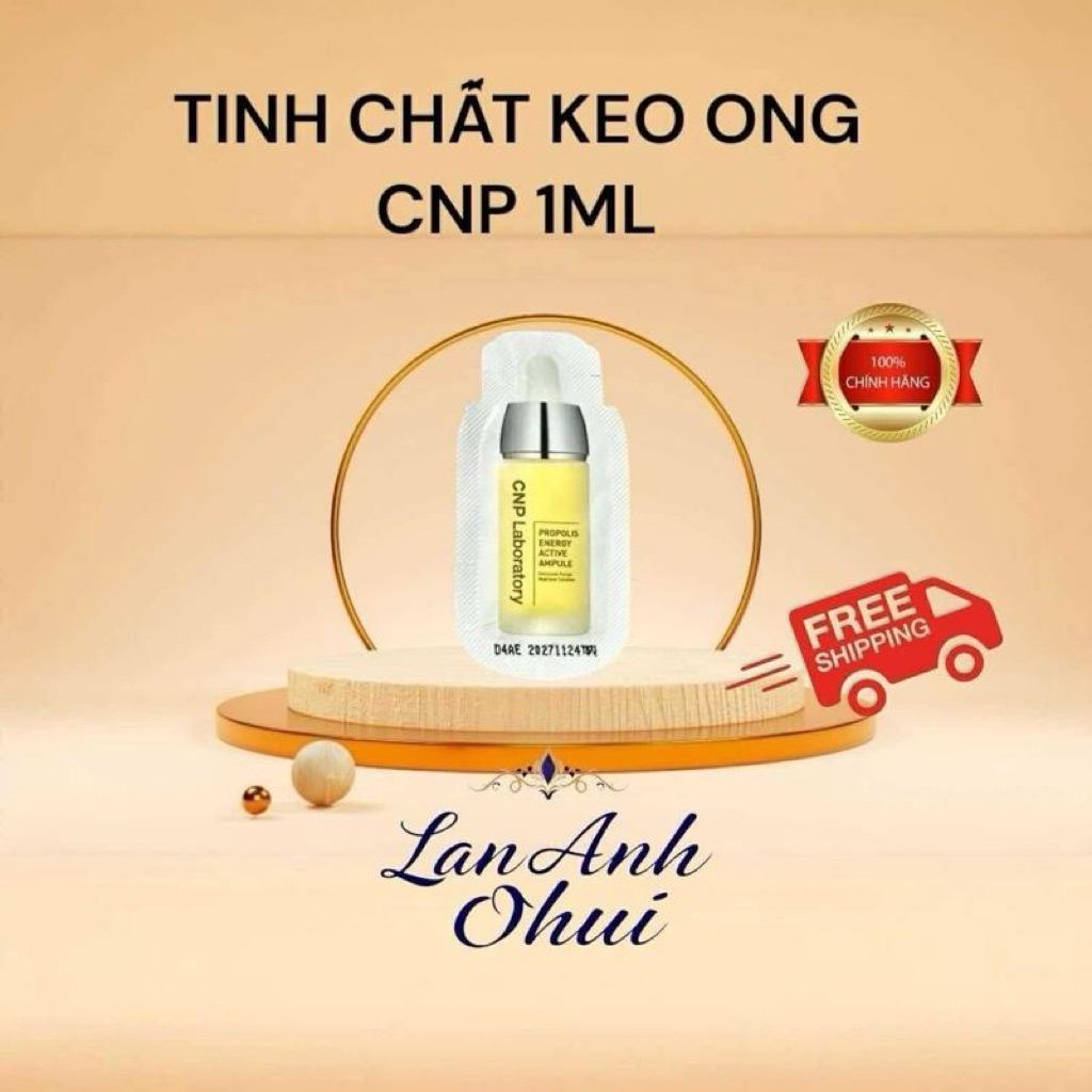 Tinh chất keo ong CNP 1ml dạng gói, phục hồi, tái tạo làn da | Shopee Việt Nam