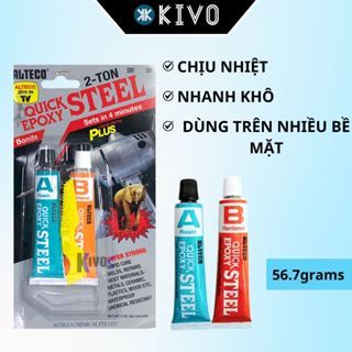 Keo AB Thái Lan Quick Epoxy Alteco 56.7gr- Keo AB Siêu Dính Chịu Nhiệt - Dán Sắt - Keo Epoxy ...