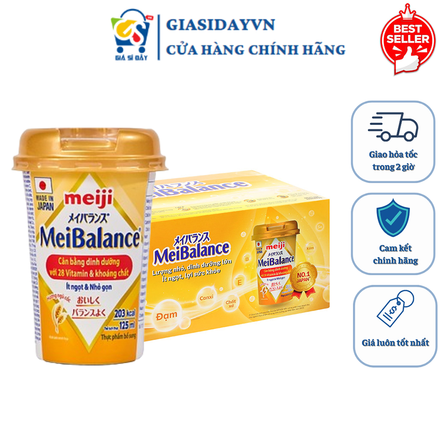 [Date 2026] Sữa Nước Meiji MeiBalance Hương Ngũ Cốc Cho Người Lớn - Lốc ...
