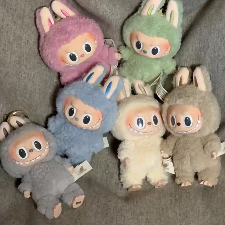 Labubu POPMART Labubu V1 V2 V3 Hộp Mù Móc Khóa Labubu Macaron Pop Mart ...