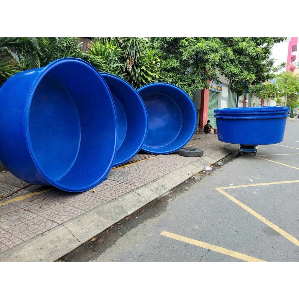 Thùng nhựa nuôi cá 1 lớp - thùng tròn Thịnh Hòa Size 100L-150L-200L-250L-350L-400L-500L | Shopee ...