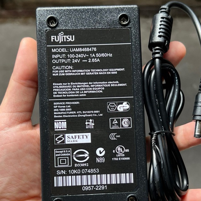 Adapter nguồn máy Scan FUJITSU 24V | Shopee Việt Nam