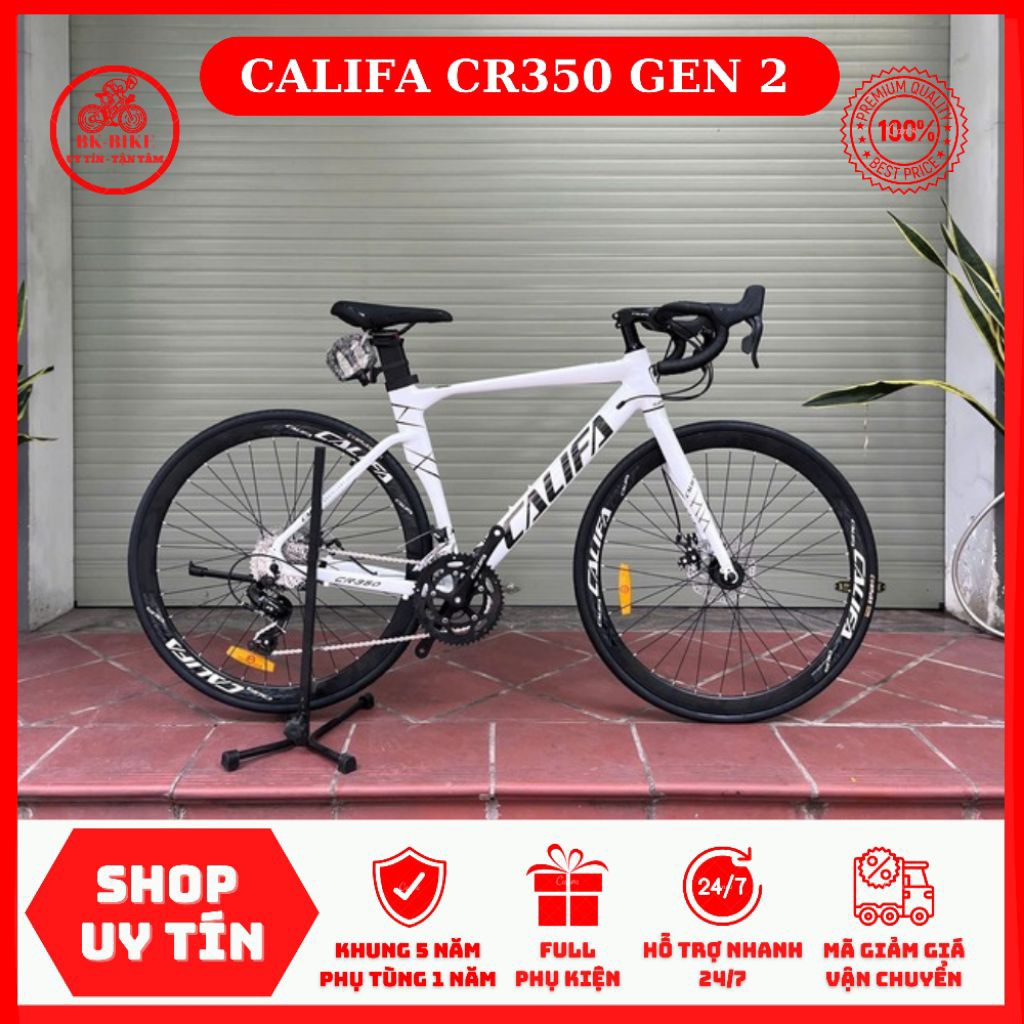Xe Đạp Califa CR350 Gen 2 | Nâng Cấp cối nổ | Shopee Việt Nam